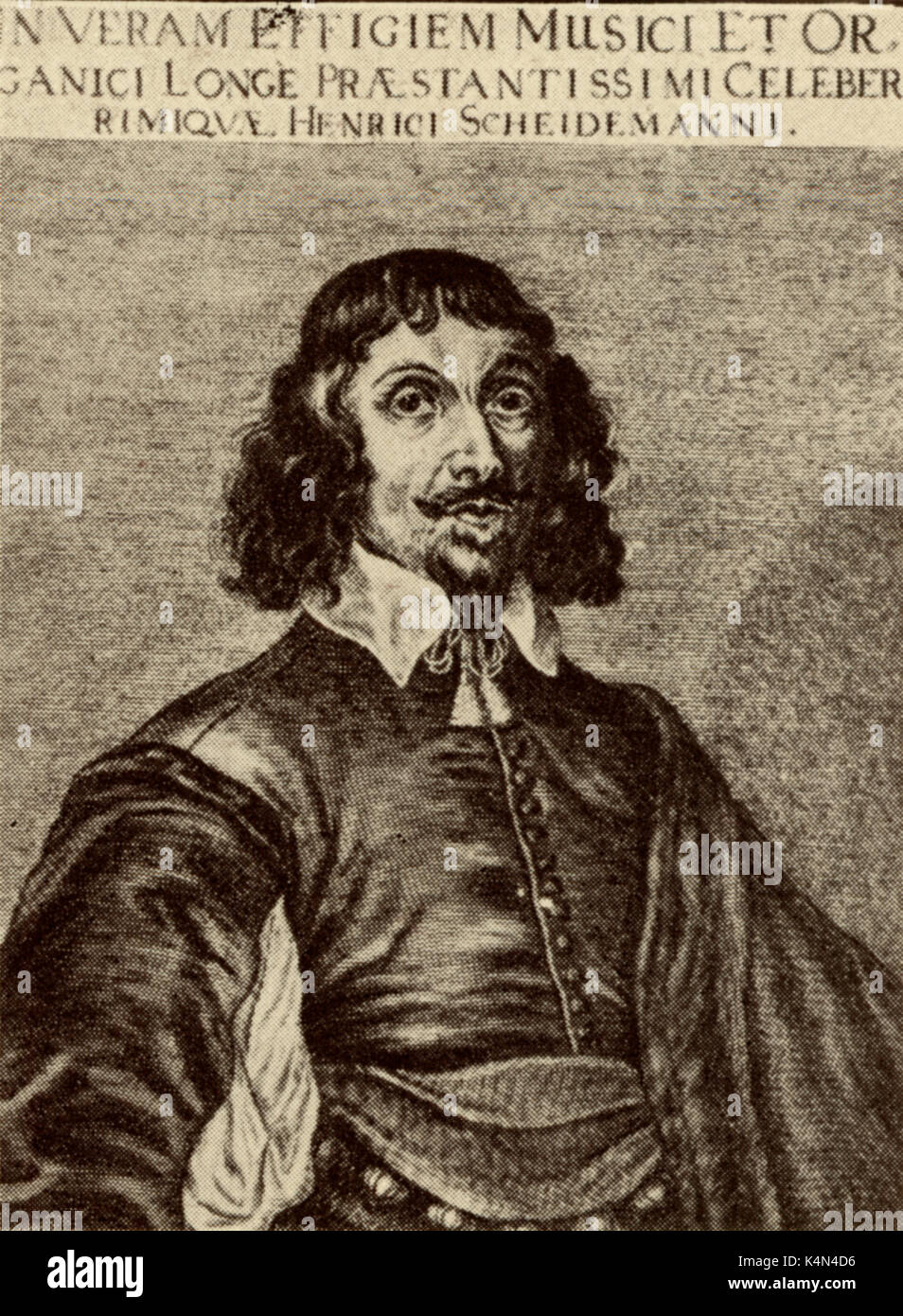 SCHEIDEMANN, Heinrich. German organist and composer, 1596 - 1663 ...