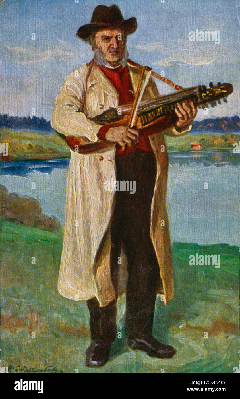 NYCKELHARPA man playing Nyckelharpa / chordophone. Swedish keyed fiddle ...