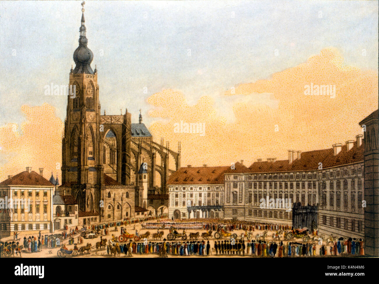 St. Vitus Cathedral, Prague, Czech Republic (Czech: Katedrála svatého ...