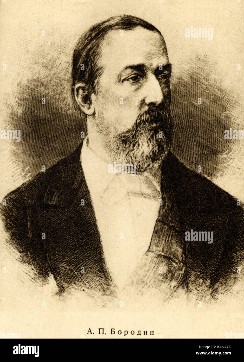BORODIN, Alexander Porphyrevich Russian composer and chemist (1833-1887 ...