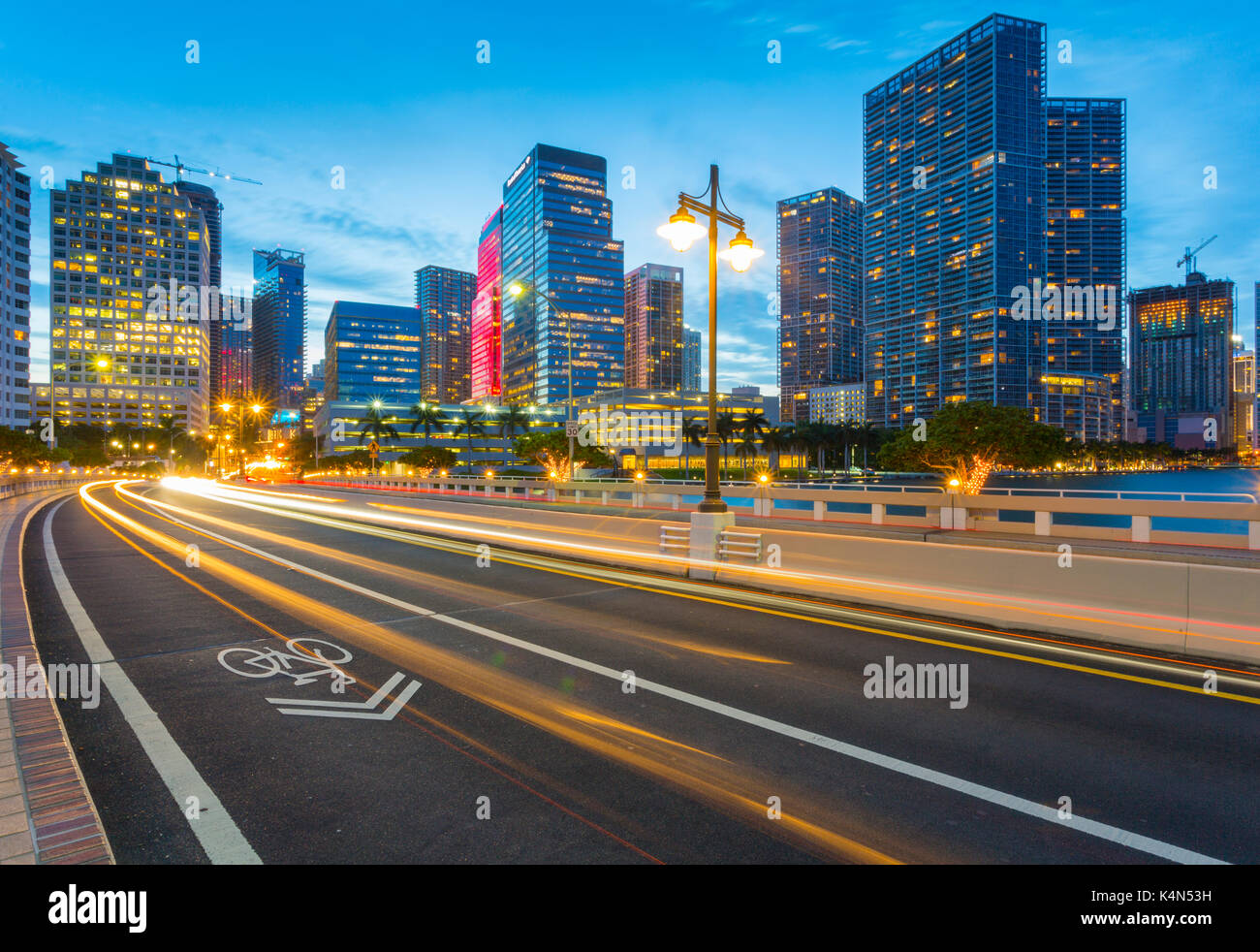 Brickell key path hi-res stock photography and images - Alamy