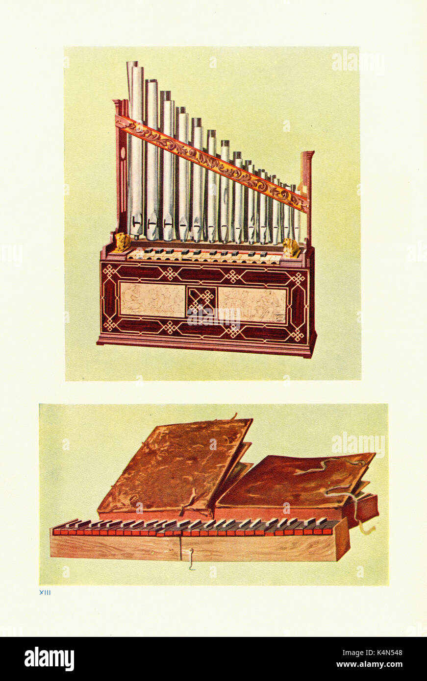 Portative organ music hi-res stock photography and images - Alamy