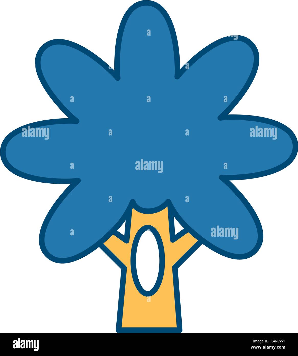 Tree nature symbol Stock Vector Image & Art - Alamy