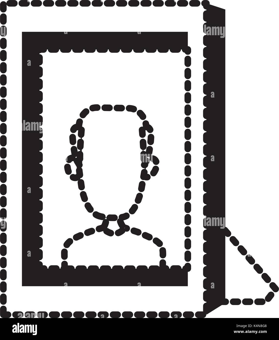 Old man picture frame Stock Vector Image & Art - Alamy