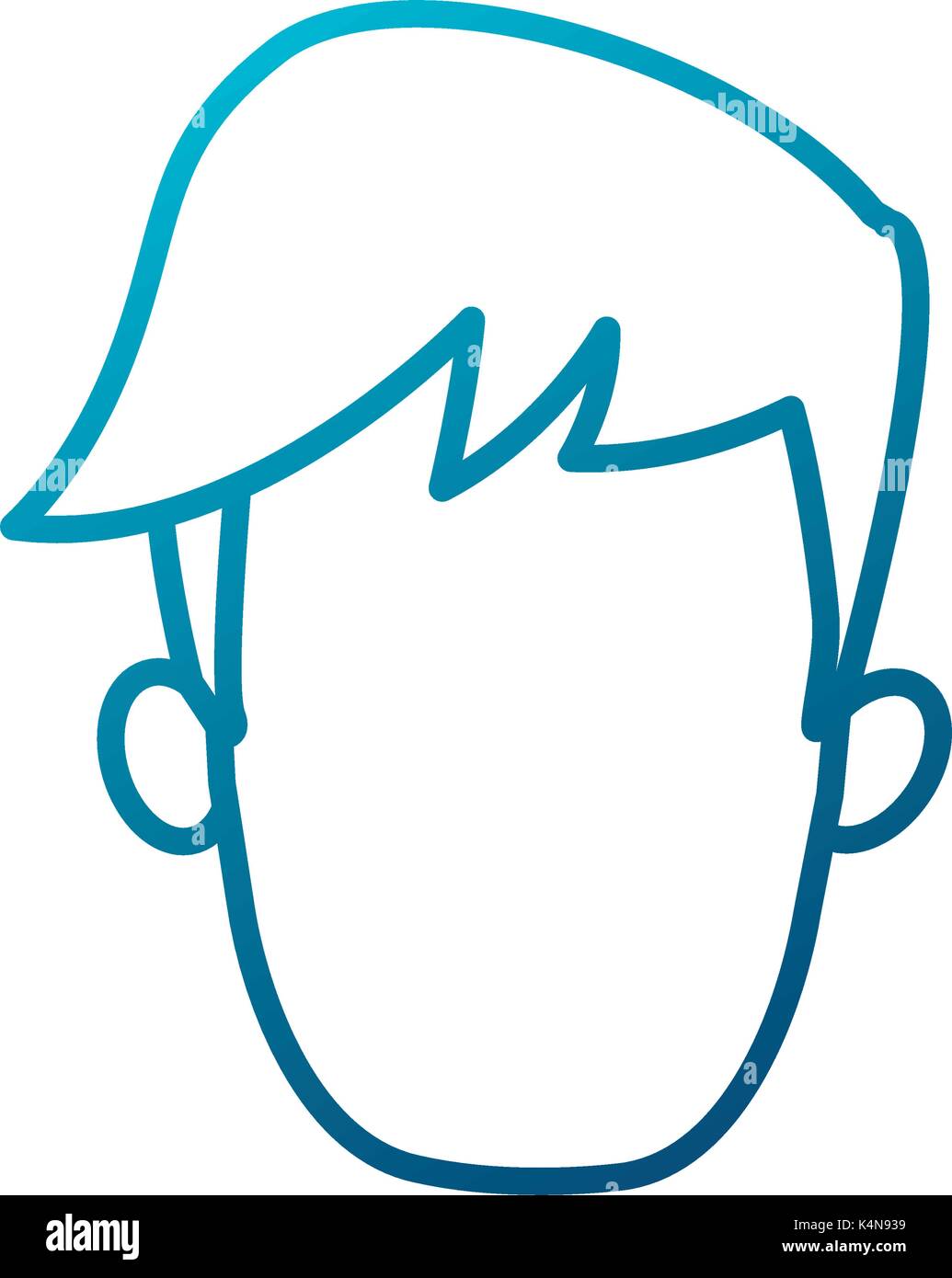 Man faceless cartoon Stock Vector Image & Art - Alamy