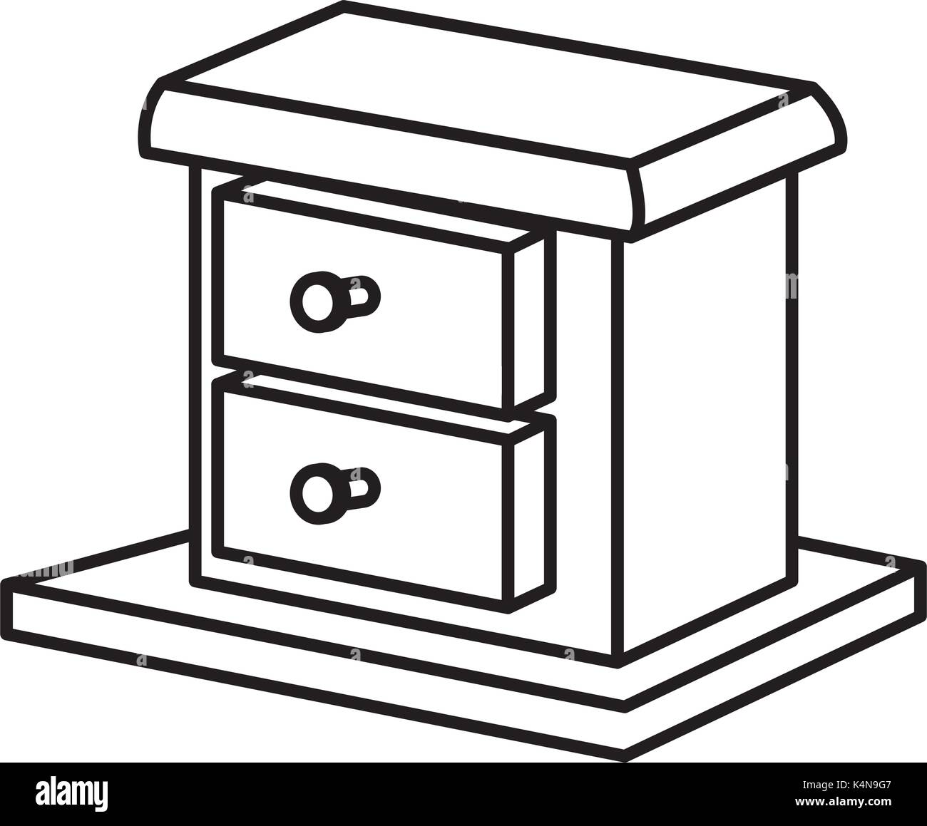 Wooden box drawer Stock Vector Image & Art - Alamy