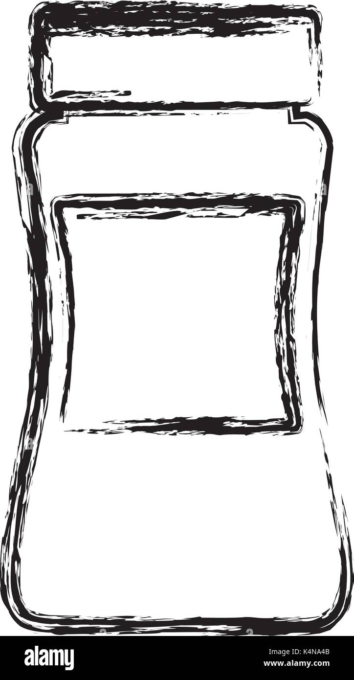 Instant coffee bottle Stock Vector Image & Art - Alamy