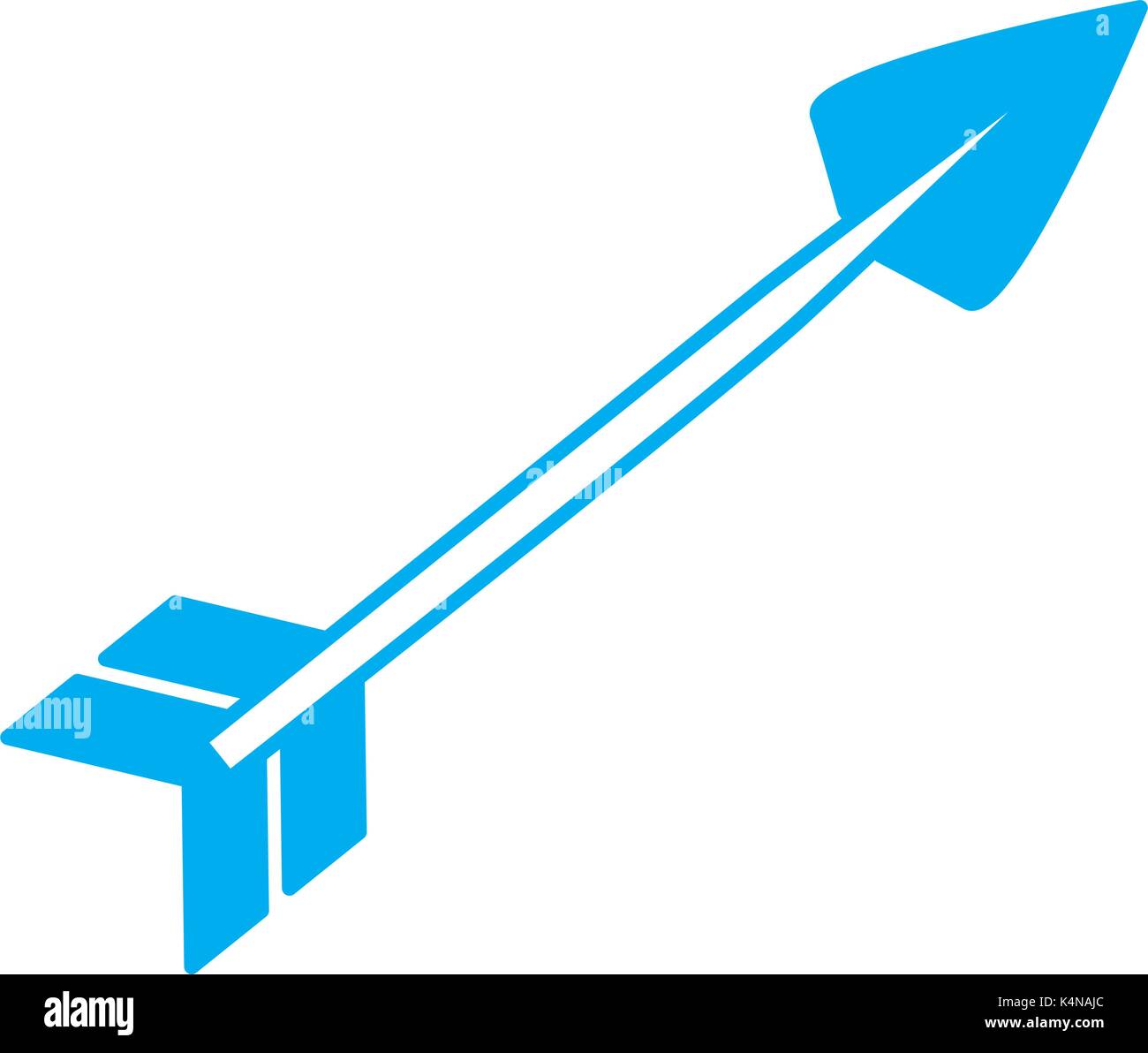 Bow arrow isolated Stock Vector Image & Art - Alamy
