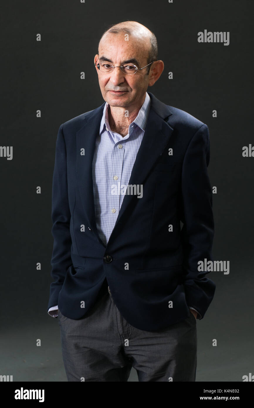 Palestinian lawyer and writer Raja Shehadeh attends a photocall during ...