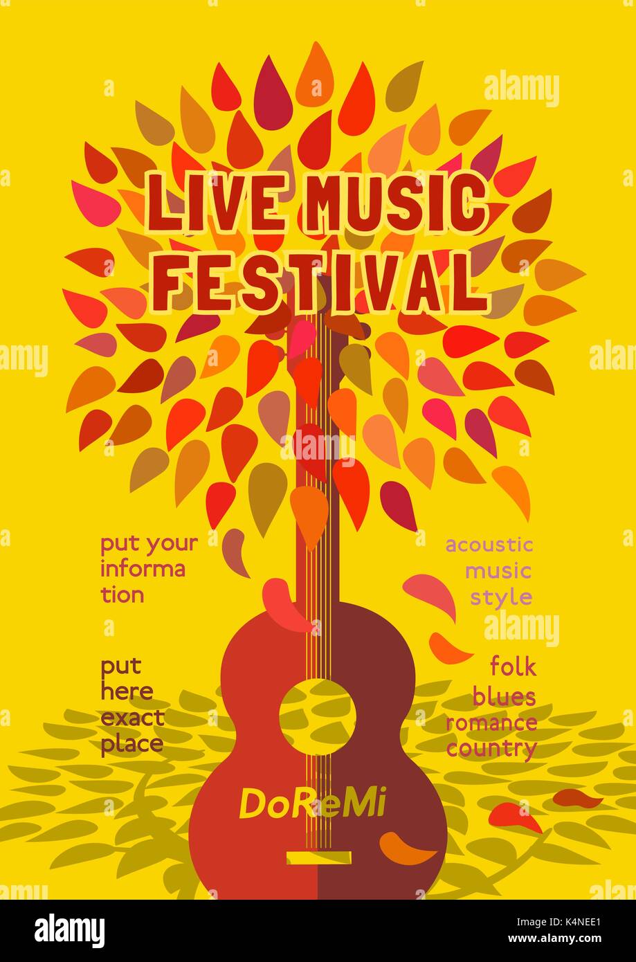 Music Festival Poster Design Inspiration