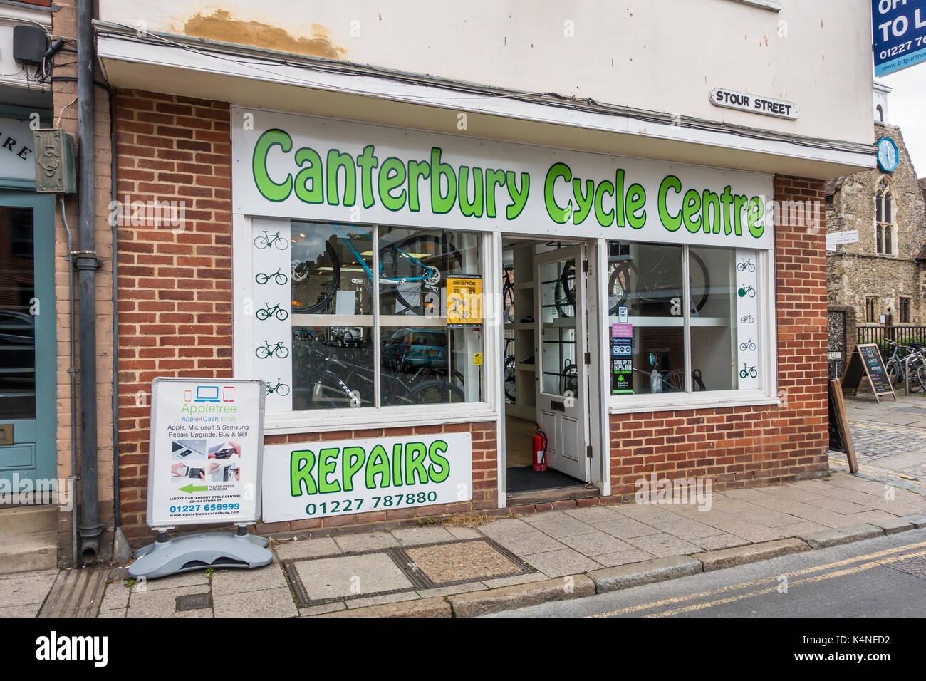 Canterbury cycle centre hi-res stock photography and images - Alamy