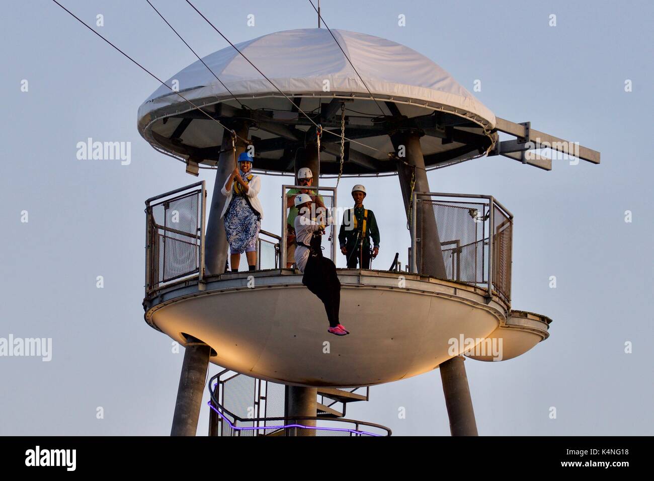 Launch tower of the pierzip structure hi-res stock photography and ...