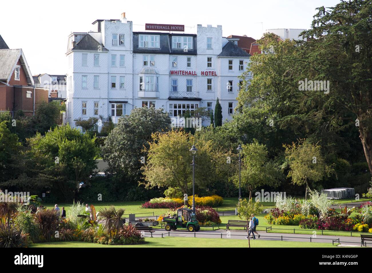 The Whitehall Hotel - Bournemouth Stock Photo - Alamy