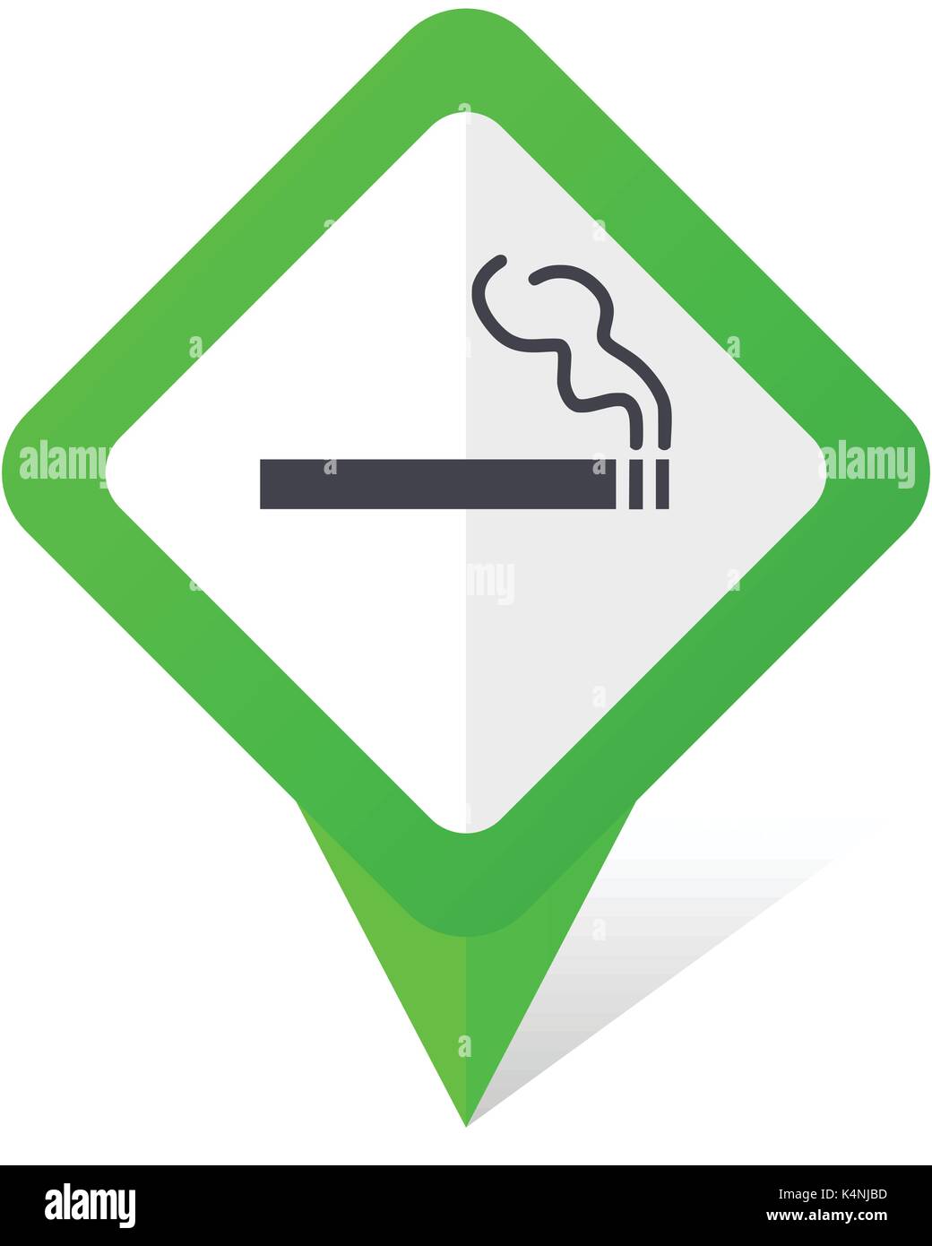 Cigarettes warning label Stock Vector Images - Alamy