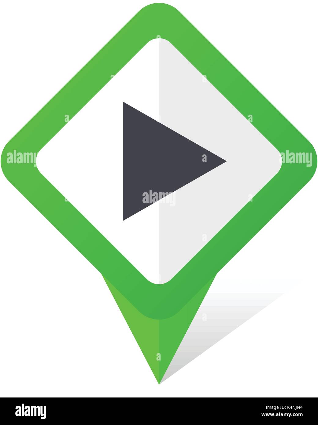 Play button on dvd player Stock Vector Images - Alamy