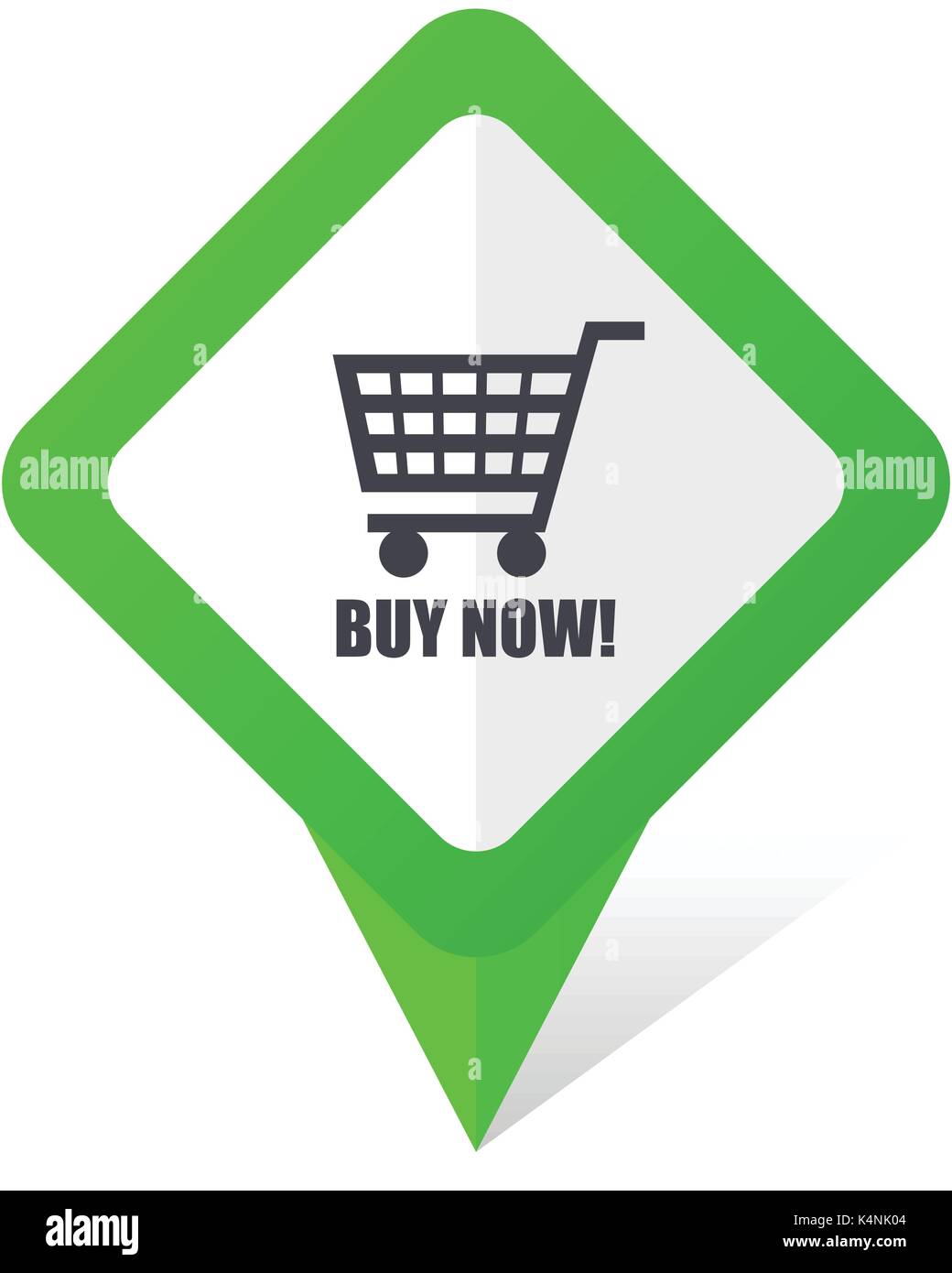 Shop now button on green Stock Vector Images - Alamy