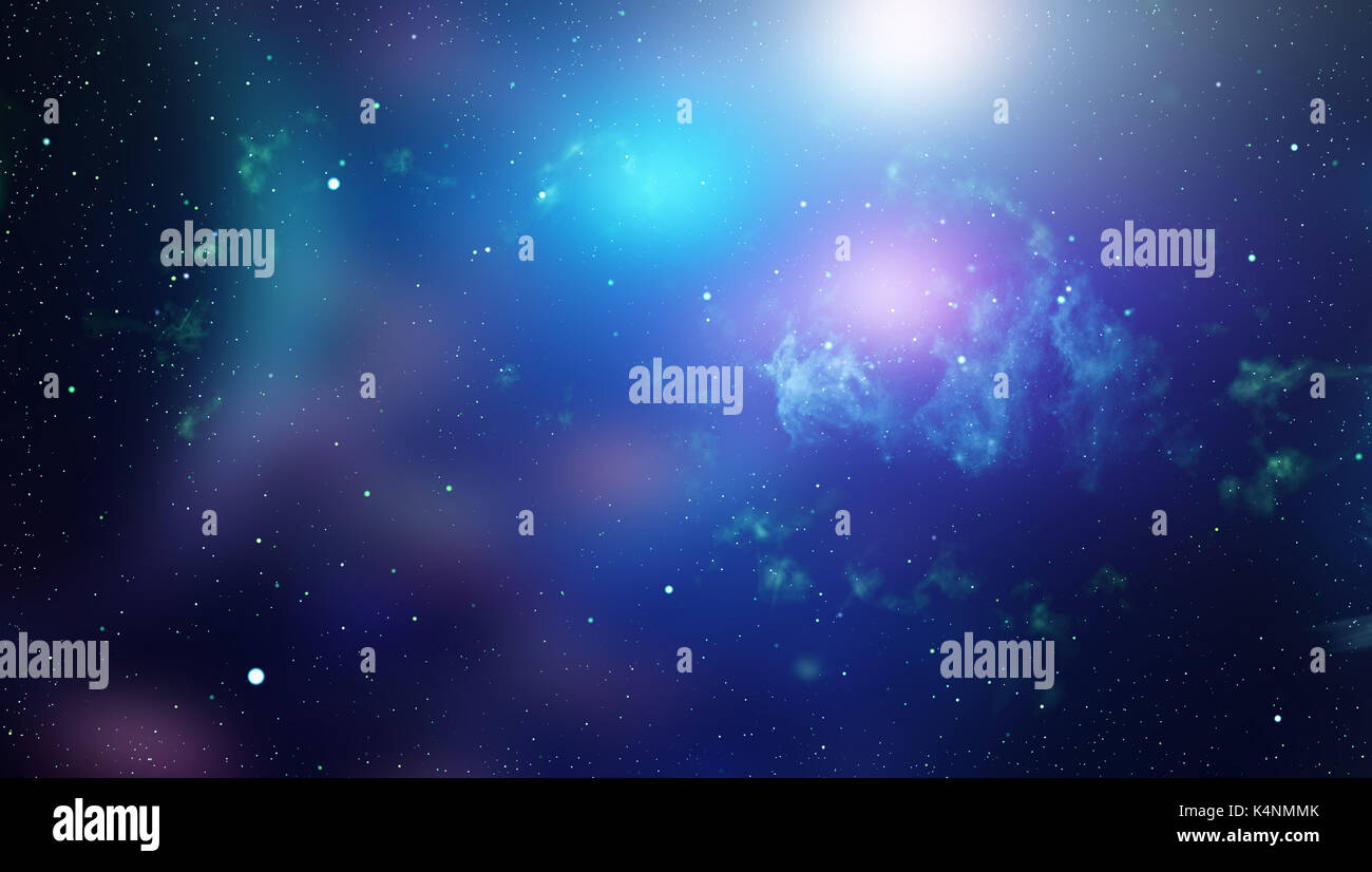 Cosmic abstract background with stars and nebulas Stock Photo - Alamy