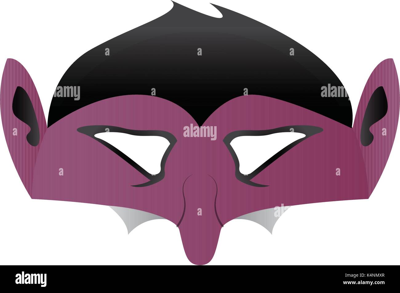 Isolated vampire mask Stock Vector Image & Art - Alamy
