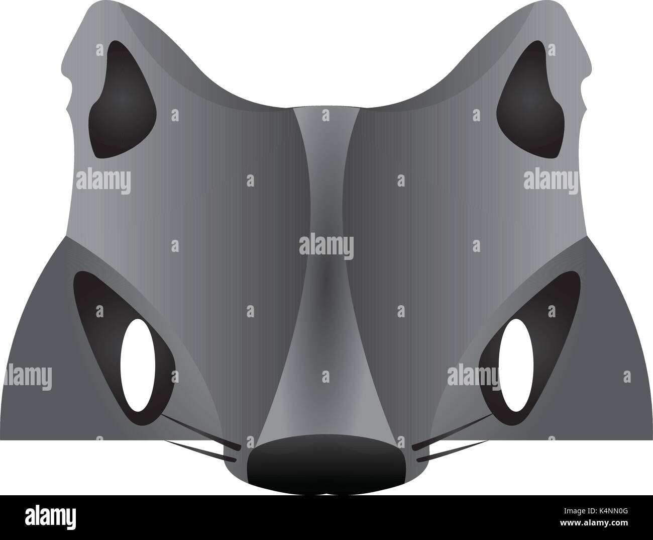 Isolated werewolf mask Stock Vector Image & Art - Alamy