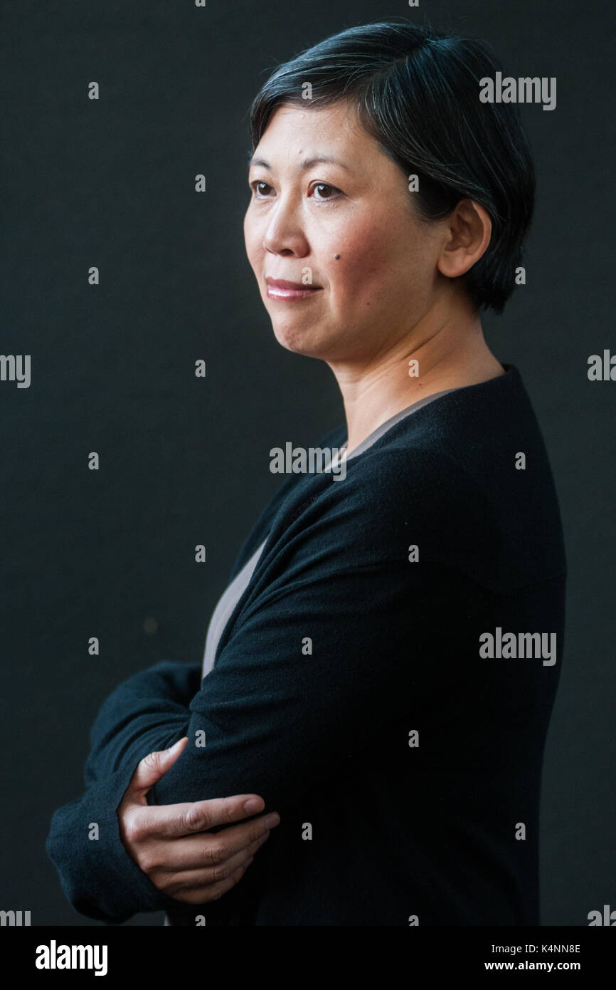 Chinese American writer Yiyun Li attends a photocall during the ...