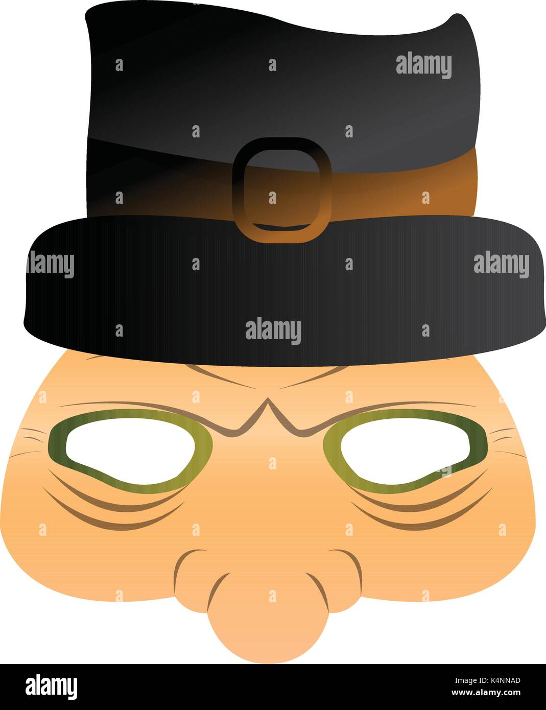 Halloween pirate mask Stock Vector Image & Art - Alamy