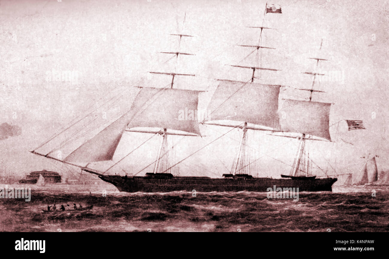 China tea clippers race hi-res stock photography and images - Alamy