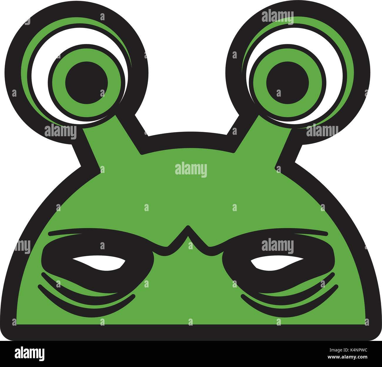 Isolated alien mask Stock Vector Image & Art - Alamy