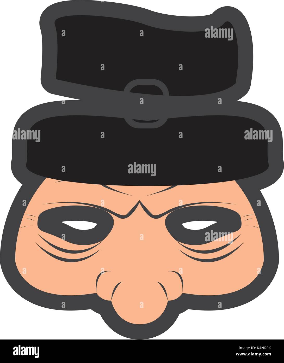 Halloween pirate mask Stock Vector Image & Art - Alamy