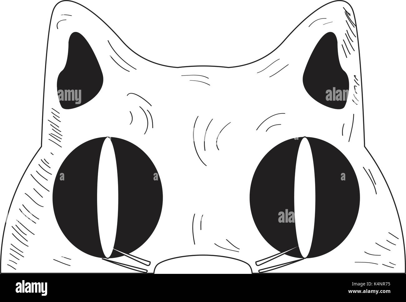Vintage cat mask Stock Vector Image & Art - Alamy