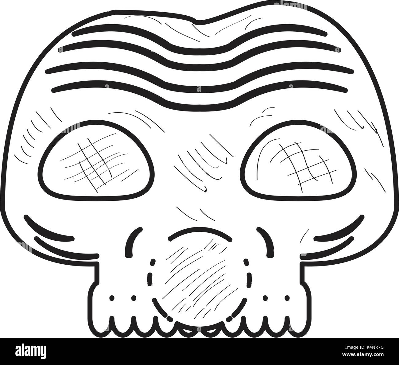 Vintage zombie Black and White Stock Photos & Images - Alamy