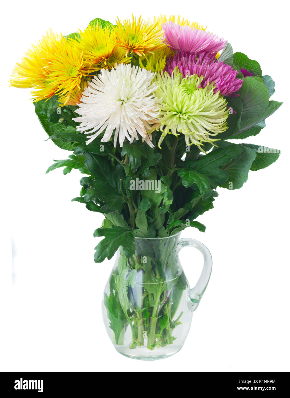 Chrisantemum flowers bouquet Stock Photo - Alamy