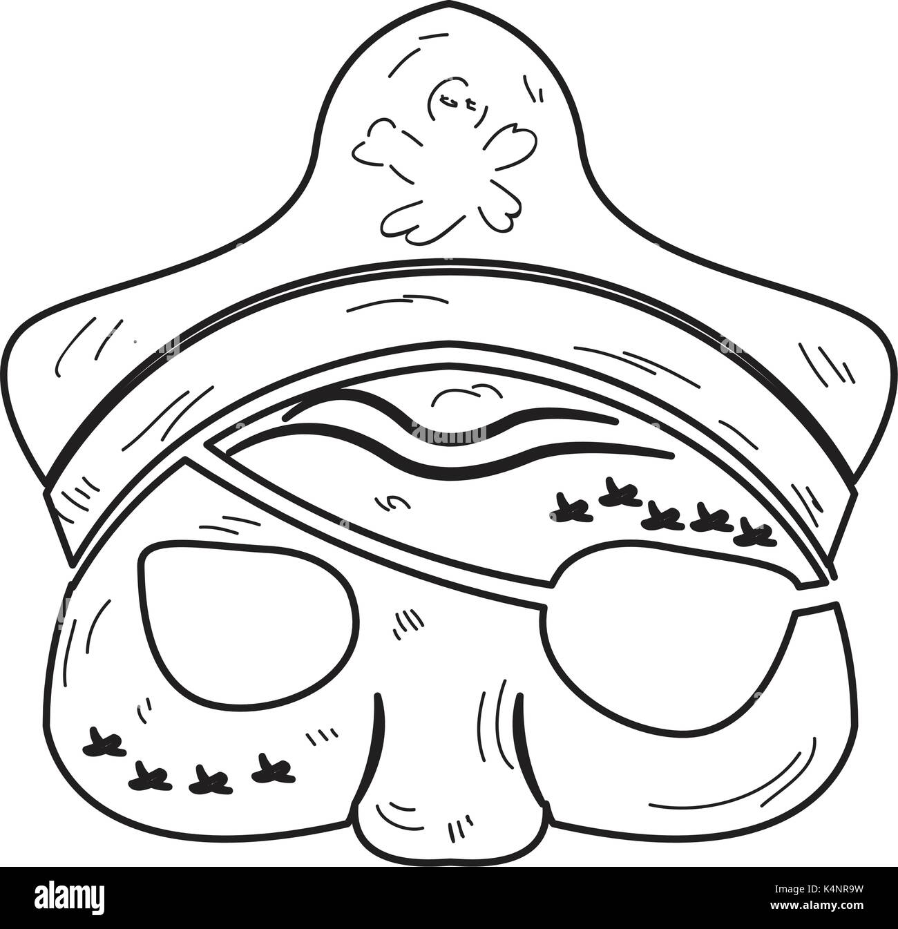 Vintage pirate mask Stock Vector Image & Art - Alamy