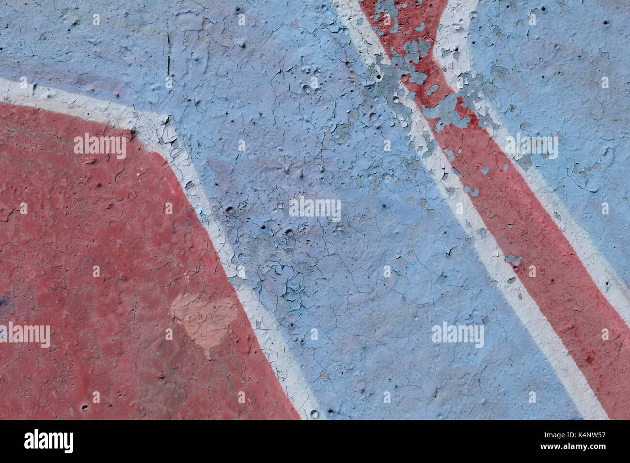 Red and blue graffiti hi-res stock photography and images - Alamy