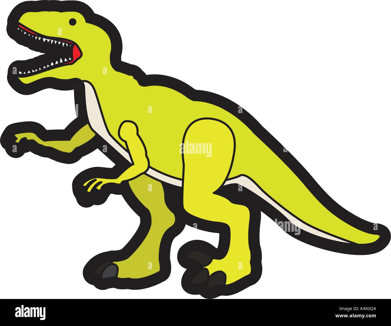 Isolated dinosaur toy Stock Vector Image & Art - Alamy