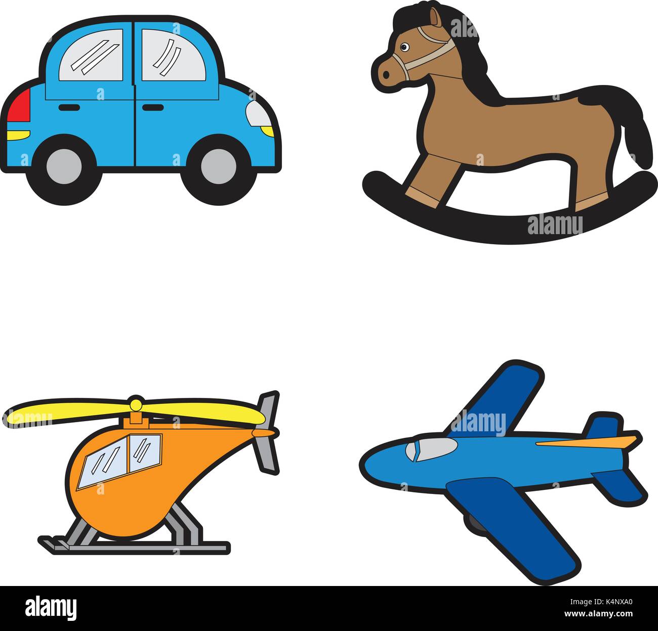 Wood baby toys Stock Vector Images - Alamy