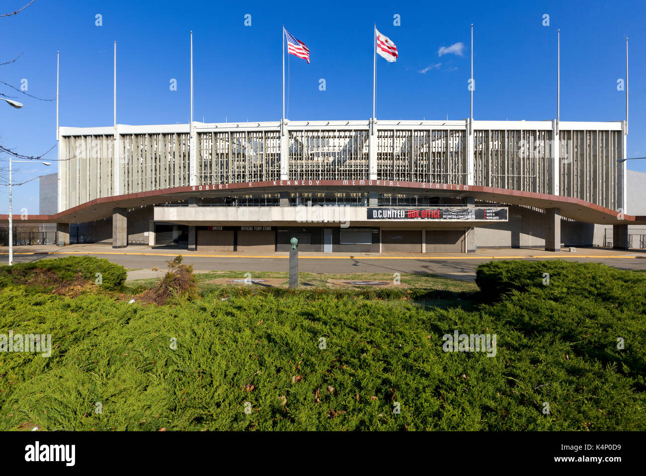 Washington DC, USA - Feb 26th, 2017.Robert E. Kennedy Memorial Stadium ...