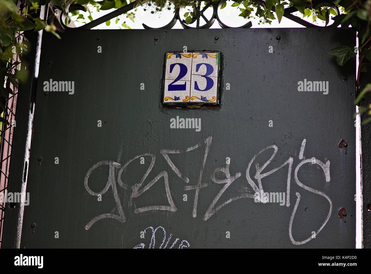 Number 23 door hi-res stock photography and images - Alamy
