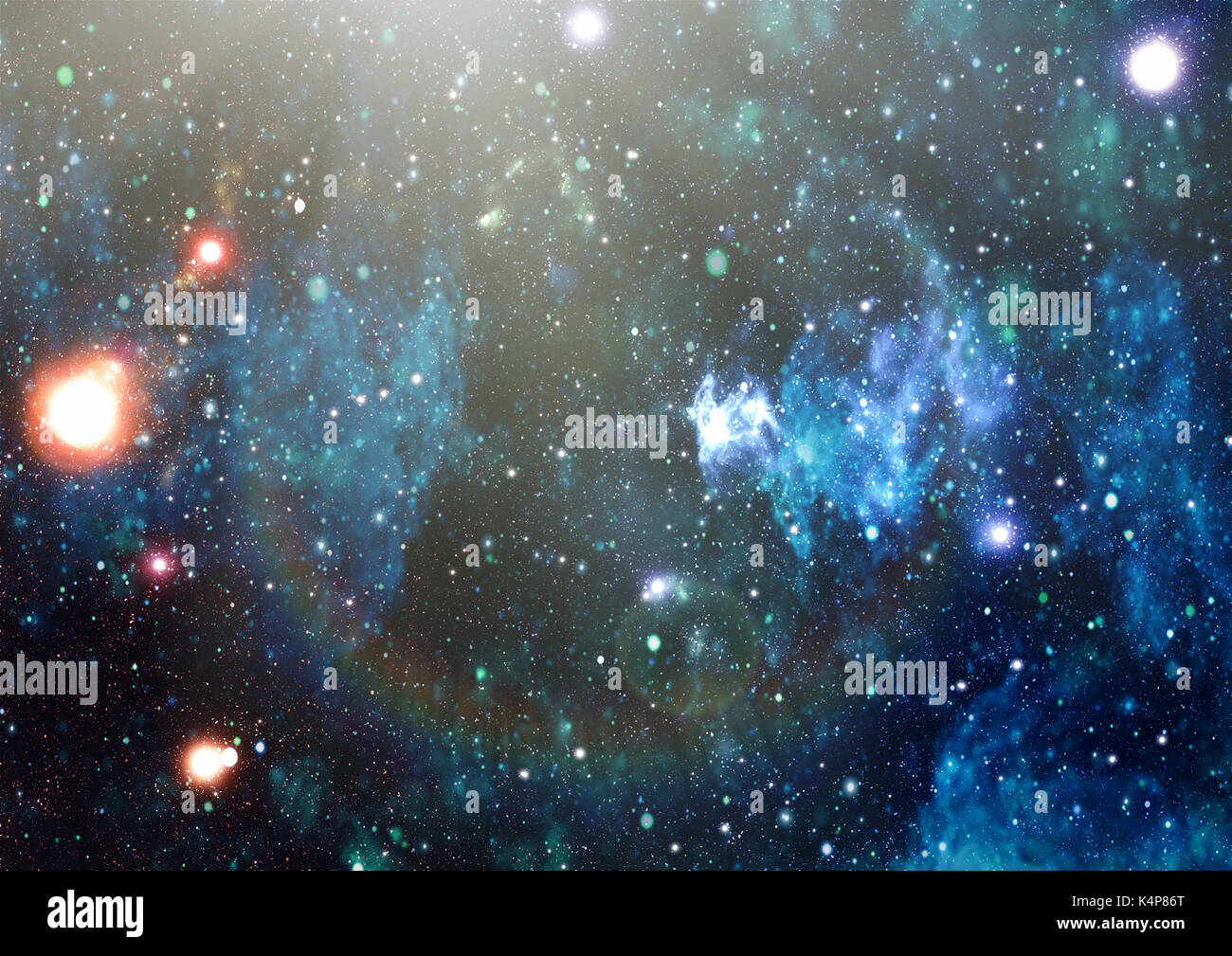 Deep space. High definition star field background . Starry outer space ...