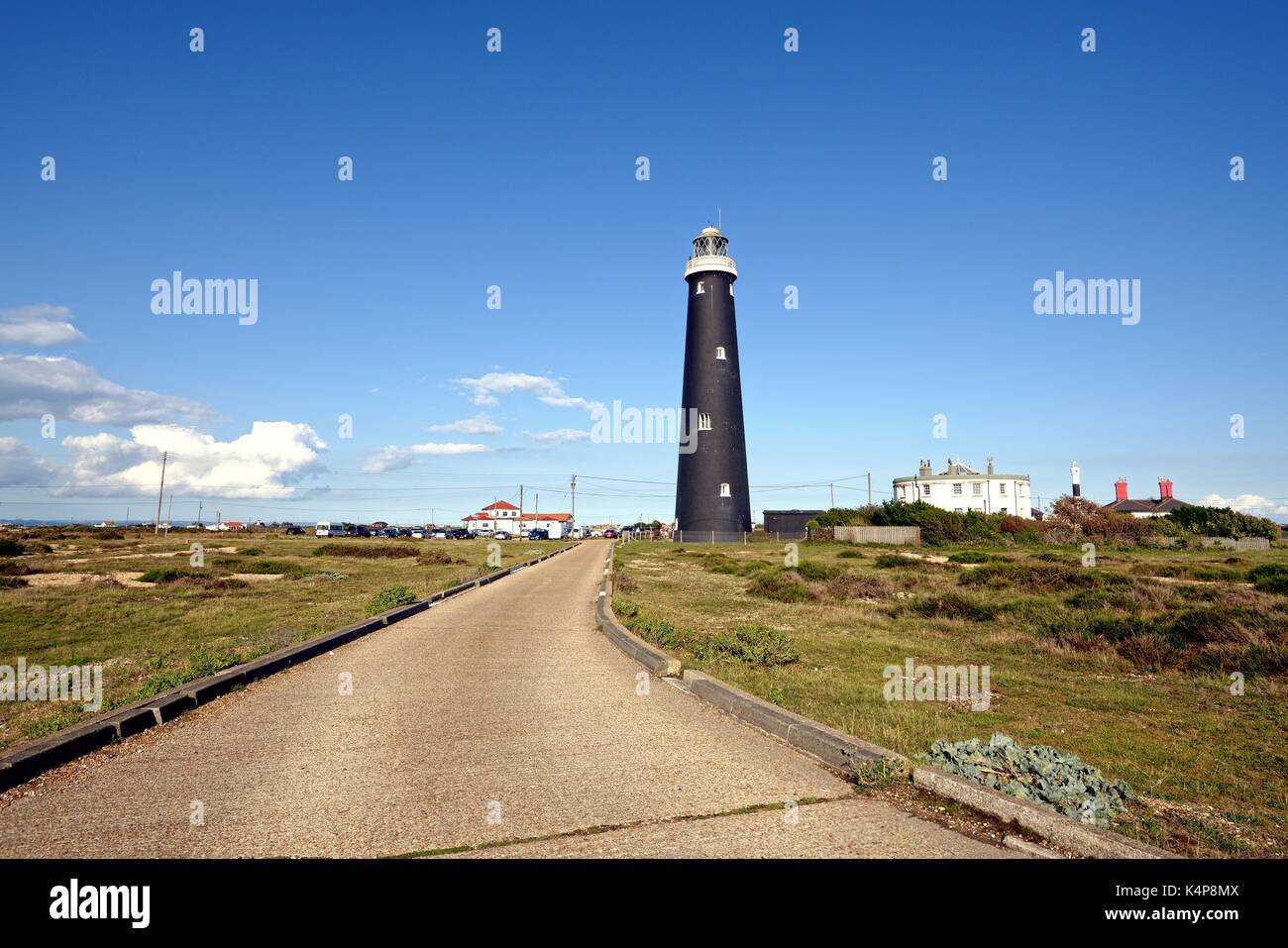 The Old Lighthouse at Dungeness Kent UK Stock Photo - Alamy