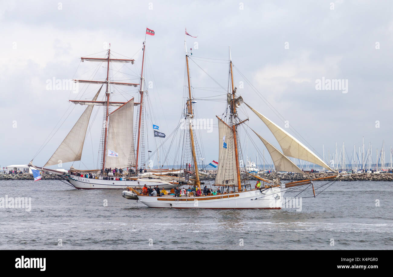 Hanse sail sailing ship sailing hi-res stock photography and images - Alamy