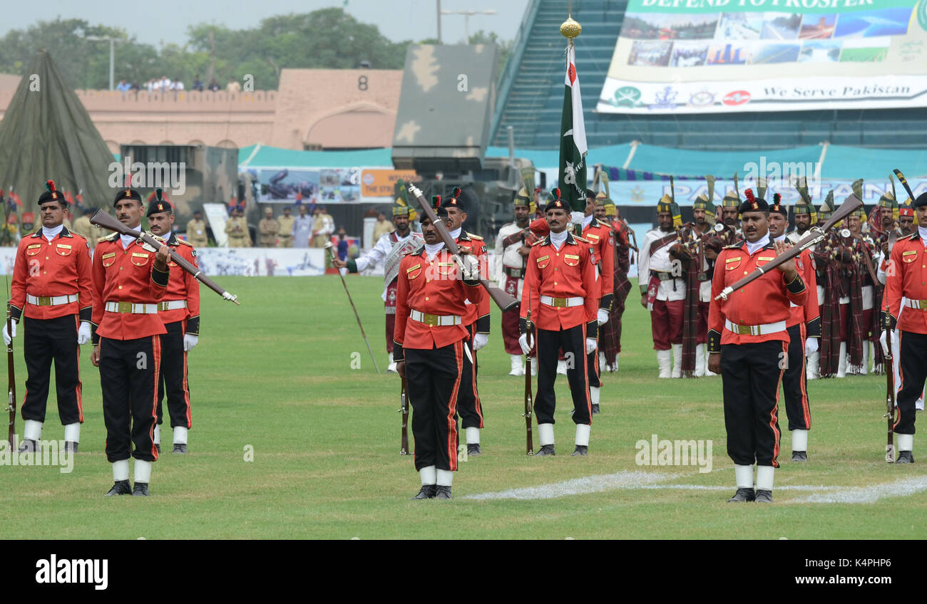 Lahore, Pakistan. 07th Sep, 2017. A view of the " 52nd anniversary of ...