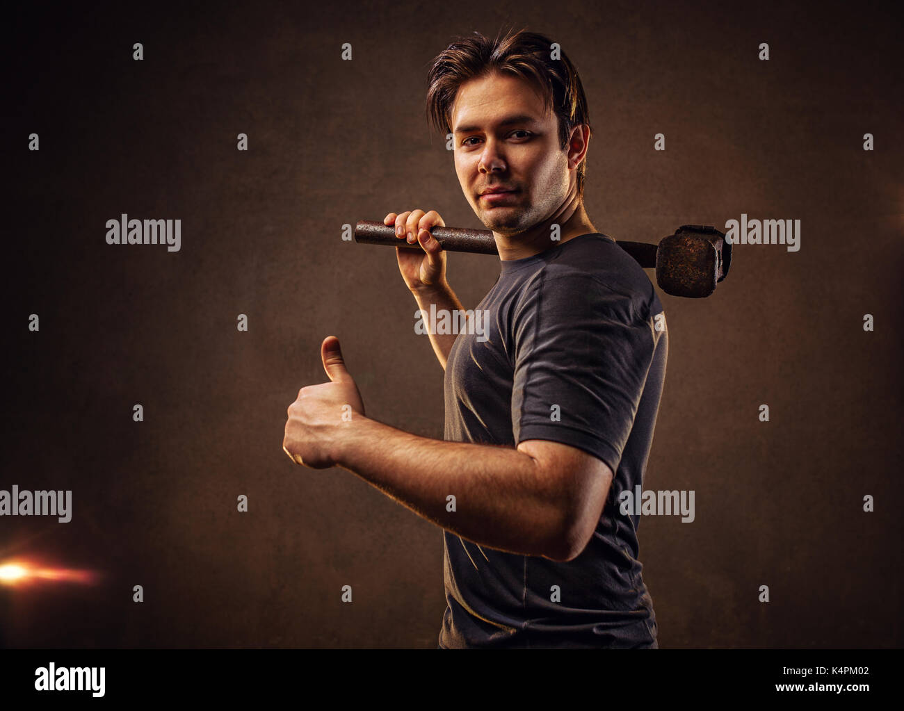 Man With Hammer
