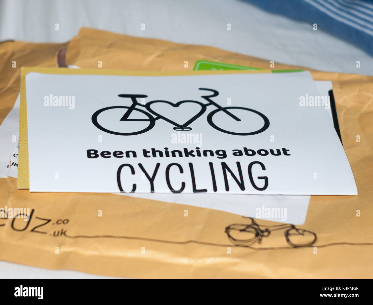 paper poster been thinking about cycling campaign graphic resource ...