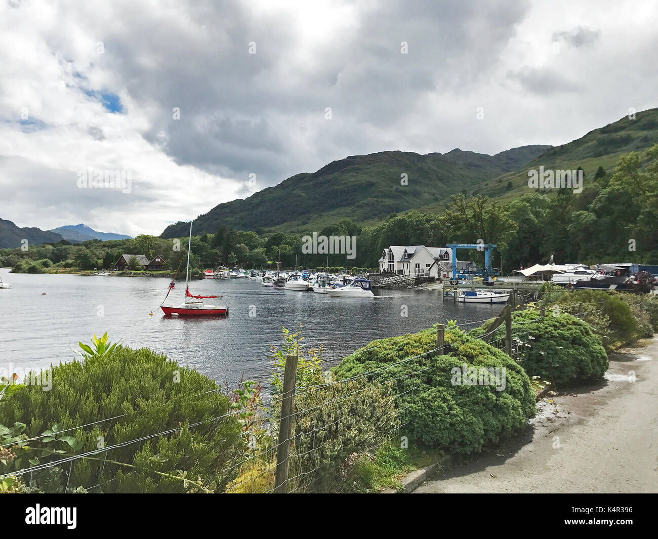 Ardlui pier hi-res stock photography and images - Alamy
