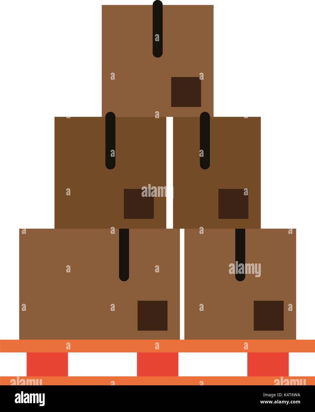 cardboard boxes icon image Stock Vector Image & Art - Alamy