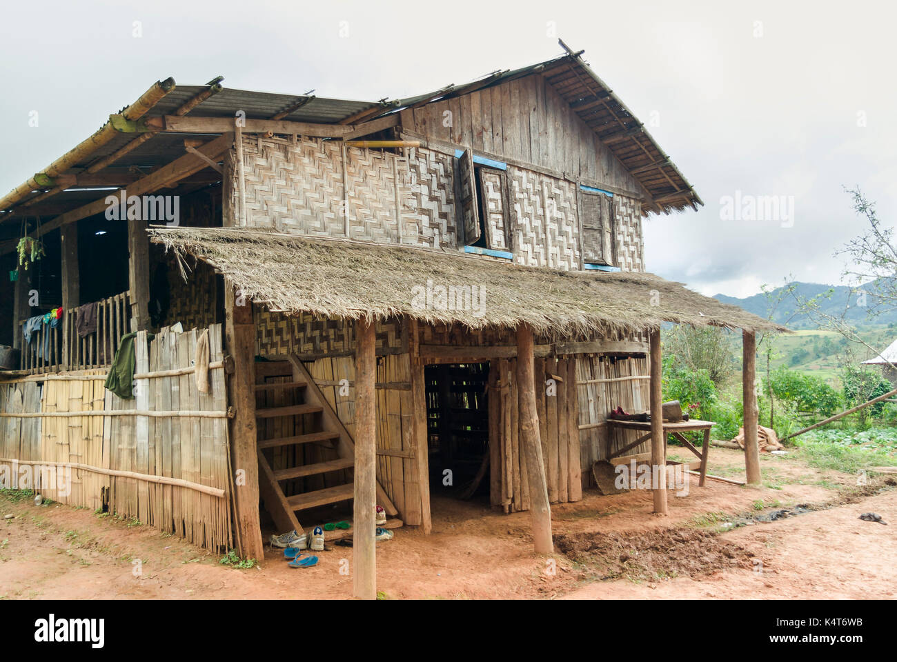 House,Shan State, Myanmar, Burma, South East Asia Stock Photo - Alamy