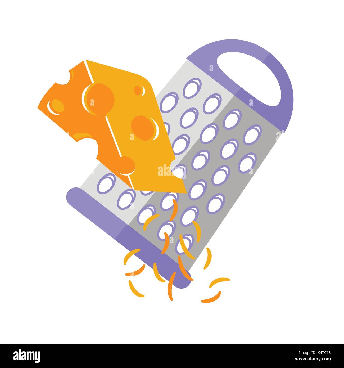 The Cheese Grater Stock Vector Images - Alamy