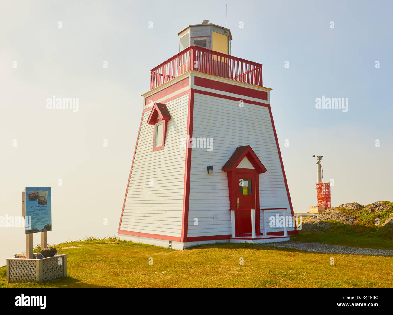 Fishing Point (Fox Point) Lighthouse, St Anthony, Great Northern ...