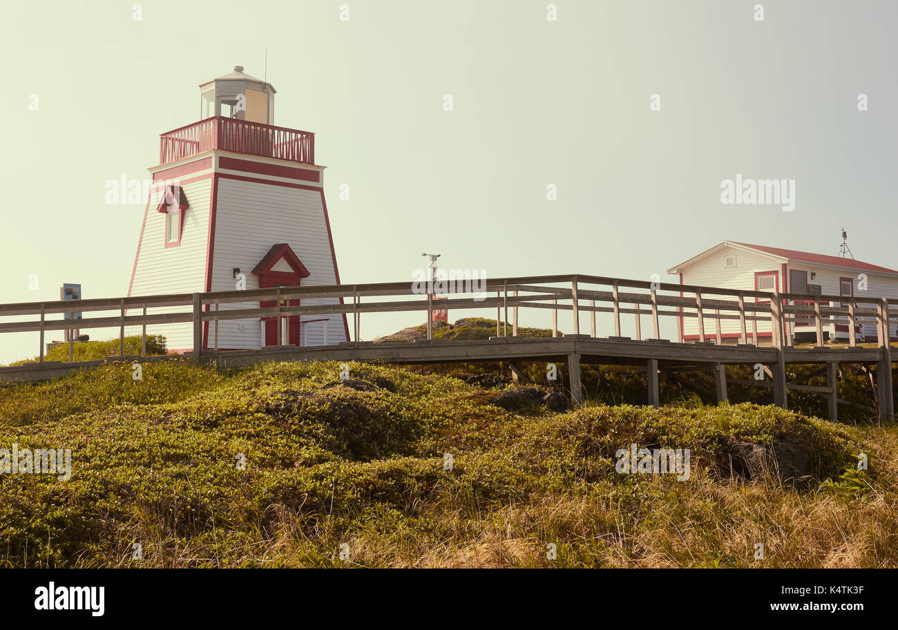 Lighthouse st anthony newfoundland hi-res stock photography and images ...