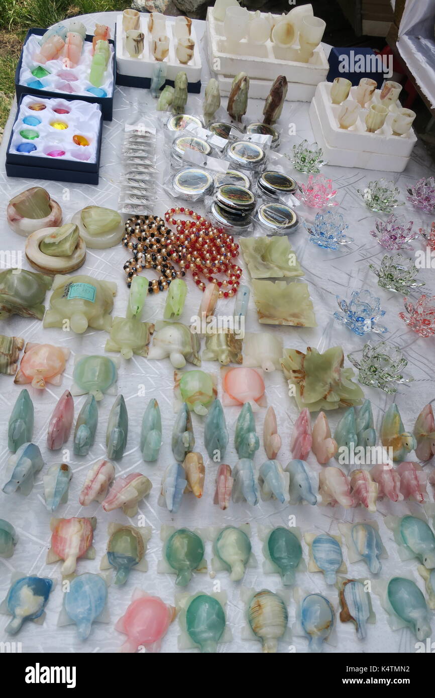 Simple free market, bazaar at Transfagarasan. Lots of rare colored ...